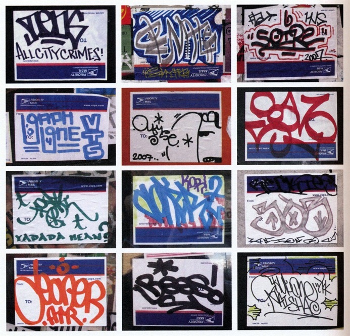 Going Postal: Mail Stickers As Street Art : The Picture Show : NPR