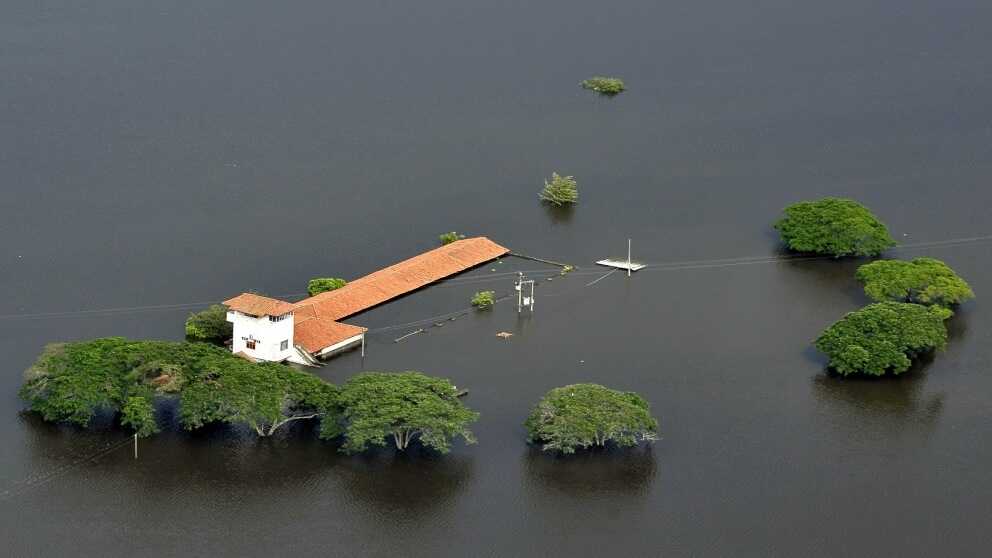 Deadly Flooding Swamps Colombia : The Two-Way : NPR