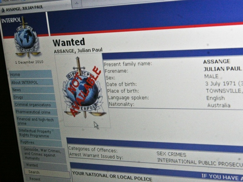 Arrest Warrant Issued For WikiLeaks Founder : NPR