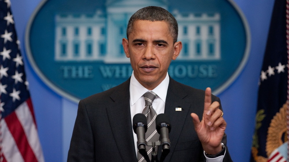 Obama 'Itching For A Fight' On Taxes, But Not Yet : The Two-Way : NPR