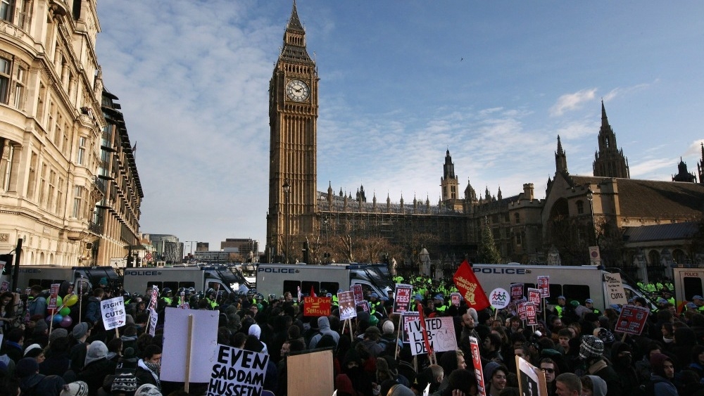 In U.K., Thousands Of Students In Streets Again To Protest Tuition Hike ...