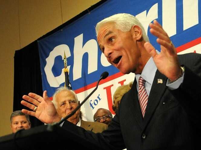 Florida's Crist: High Hopes For 'No Labels' : NPR