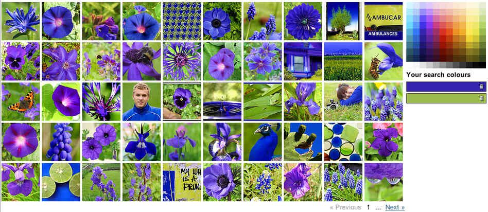 Color Picker Sorts Flickr Photos For Fun : The Two-Way : NPR