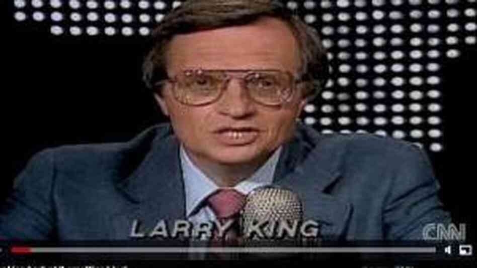 Larry King Signs Off Tonight; What Would You Ask Him? : The Two-Way : NPR