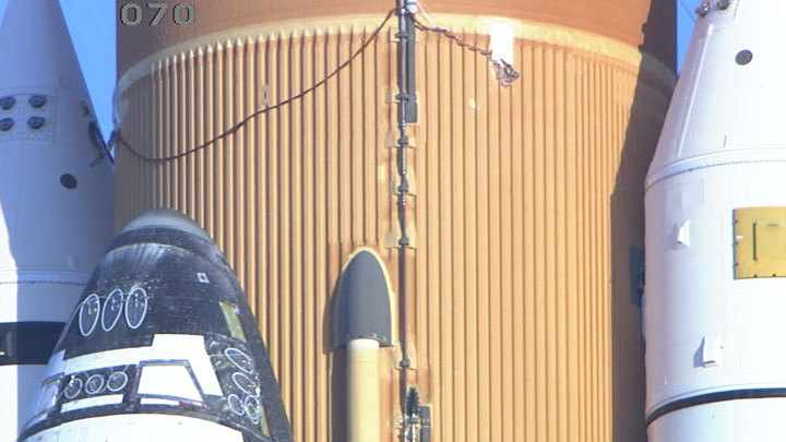 NASA Tests Shuttle Fuel Tank : The Two-Way : NPR