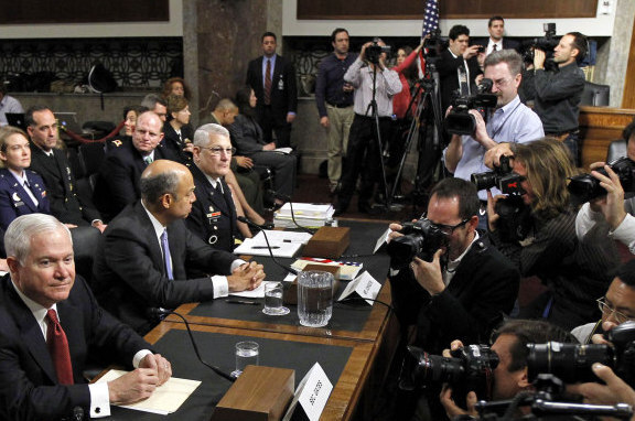 'Don't Ask' Repeal: Checks, Balances And Shoves : It's All Politics : NPR