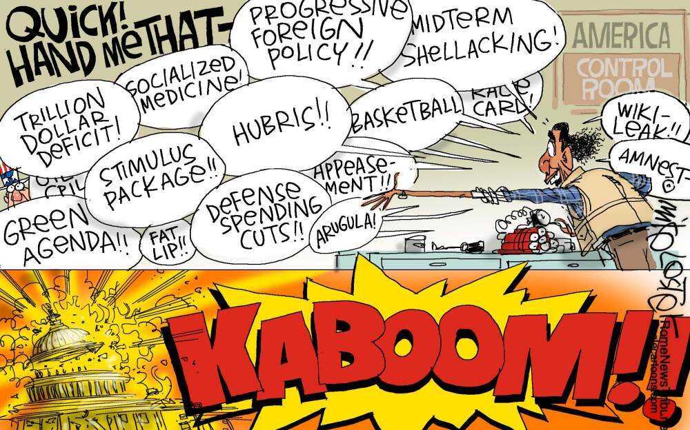 Double Take 'Toons November: The Shellacking : NPR