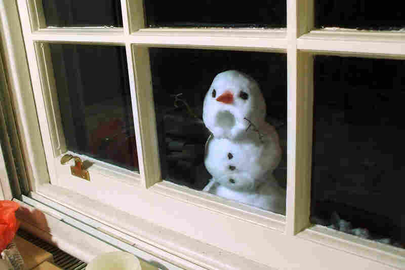 Snowman Kit: One Part Snow, Nine Parts Imagination : The Picture Show : NPR