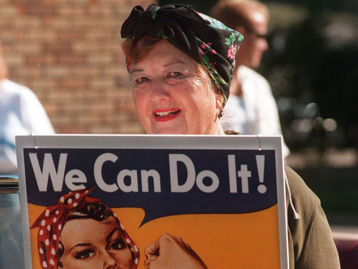 Michigan Woman Who Inspired WWII 'Rosie' Poster Has Died | NCPR News