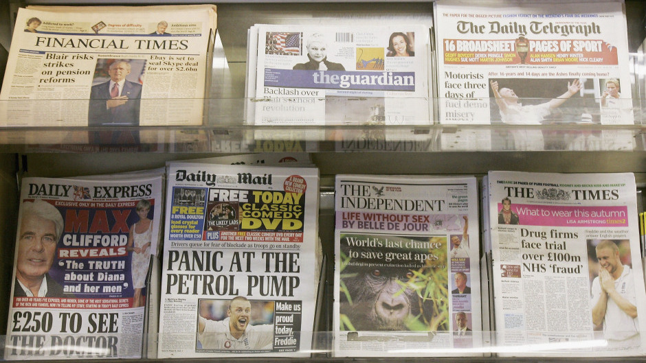 In London, A Case Study In Opinionated Press : NPR