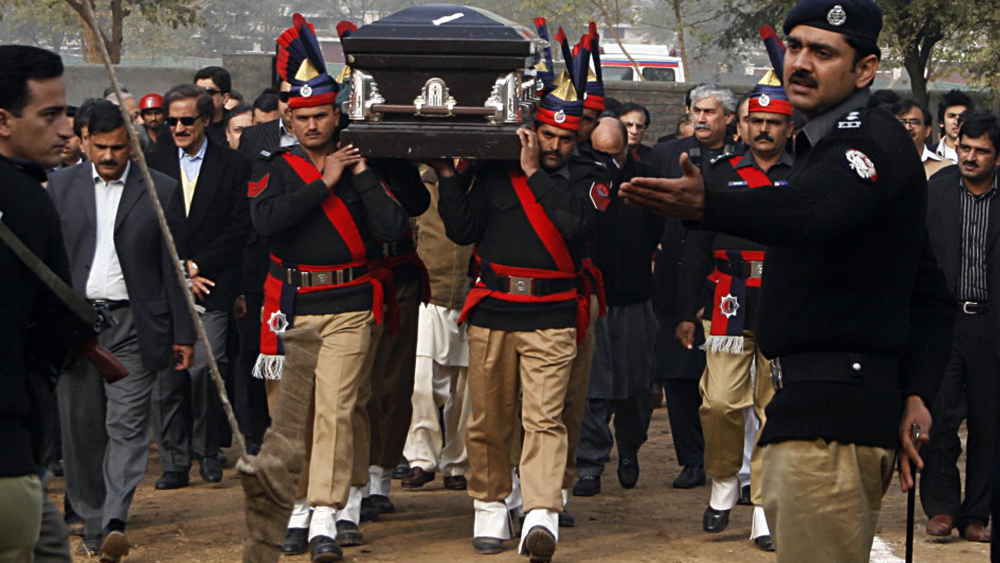 Pakistan Governor Buried; Some Praise His Killer : The Two-Way : NPR