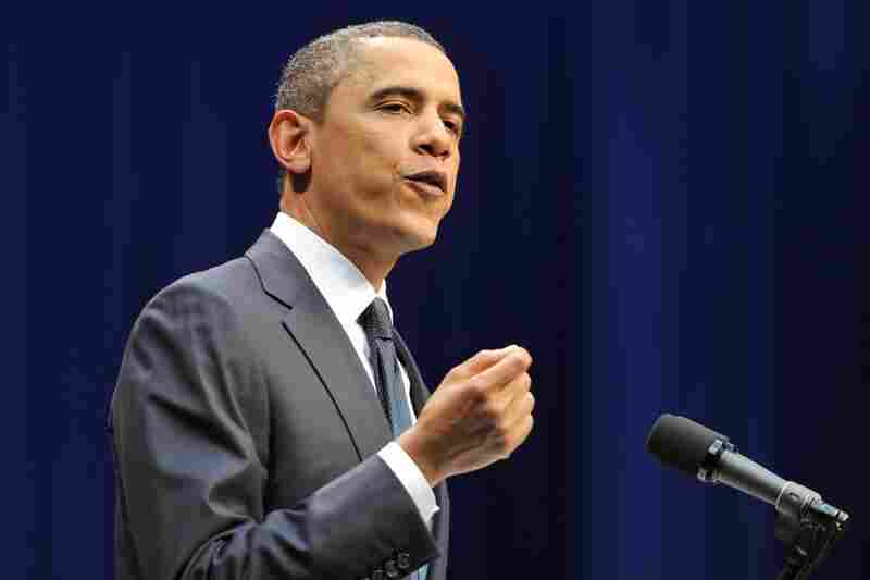 Obama Calls On Americans To Talk In A Way That Heals : NPR