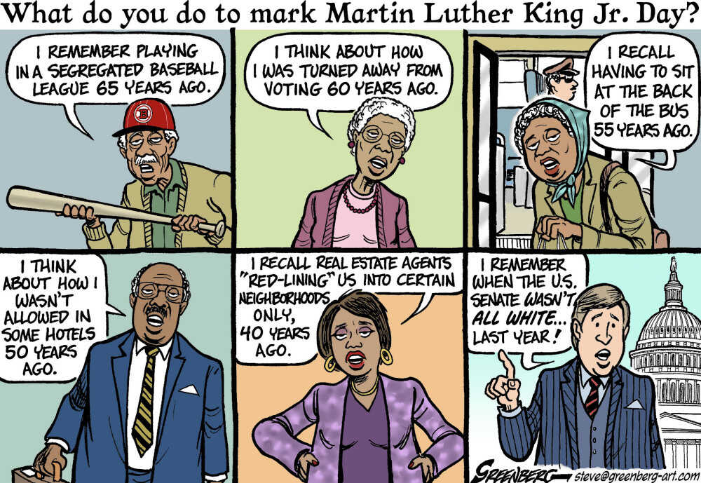 Double Take 'Toons: MLK Day : NPR