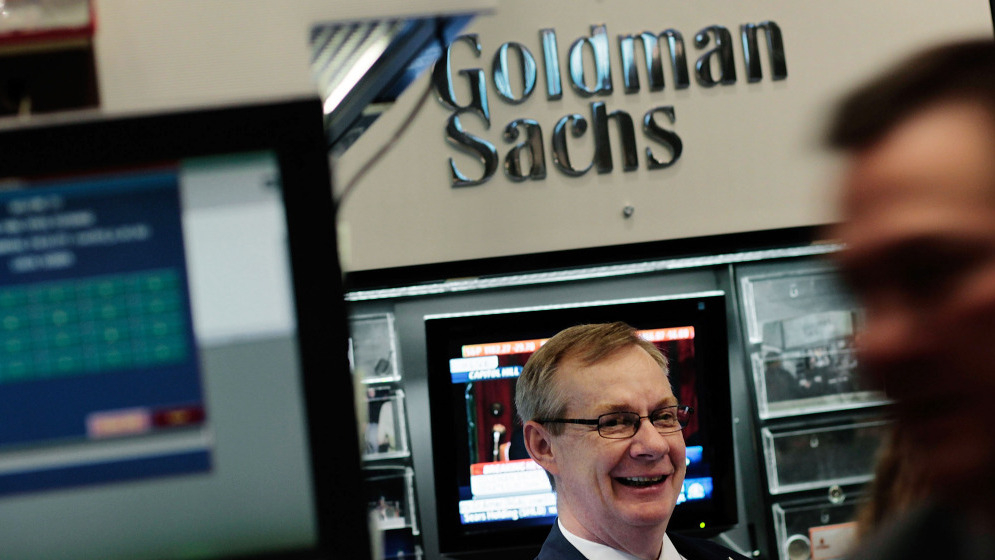 Goldman's Double Hit: Profit Slide, Facebook Gaffe : NPR
