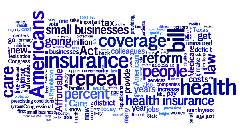 Congressional Health Debate Captured In Clouds : Shots - Health News : NPR
