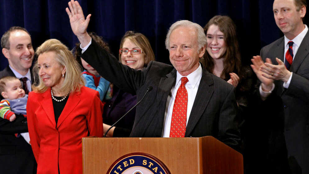 Sen. Lieberman: Why Should We Toe The Party Line? : NPR