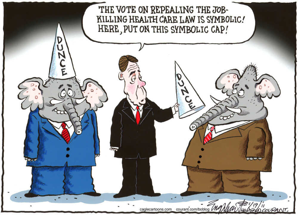 Double Take 'Toons: Reform, Reformed? : NPR