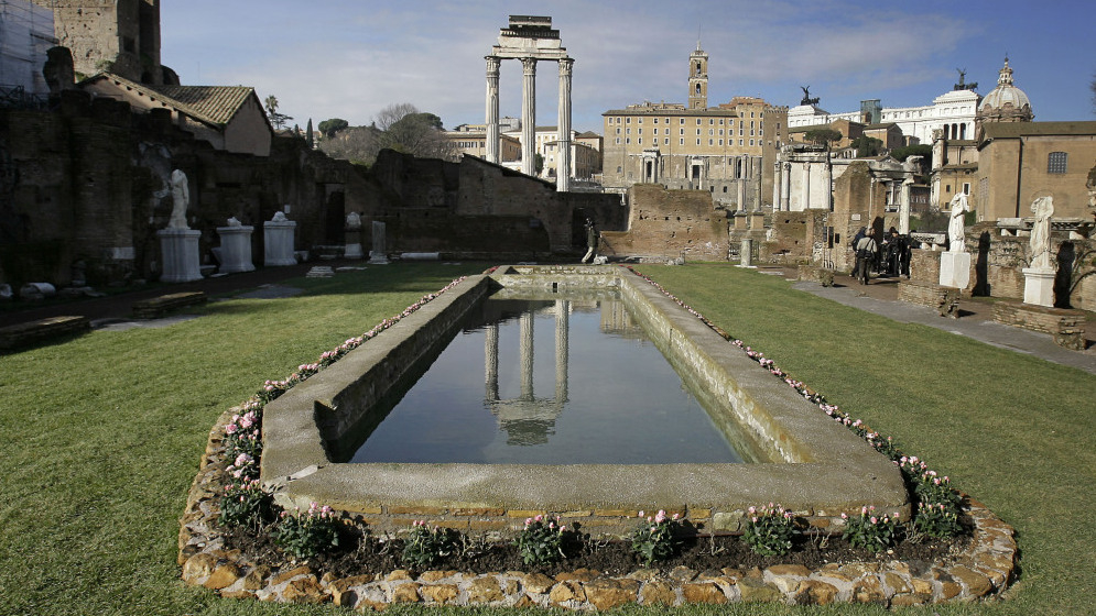 Walk With The Vestal Virgins : The Two-Way : NPR