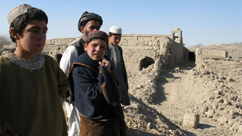 Afghan Villagers Return Home To Devastation : NPR