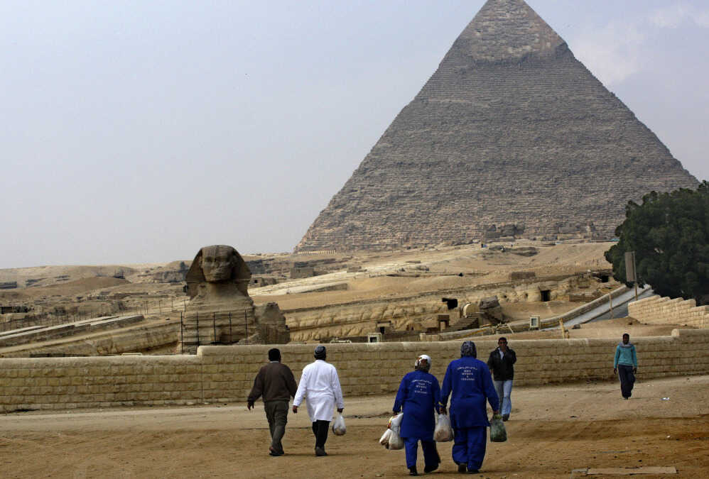 Uprising in Egypt Equals Downfall in Tourism : NPR