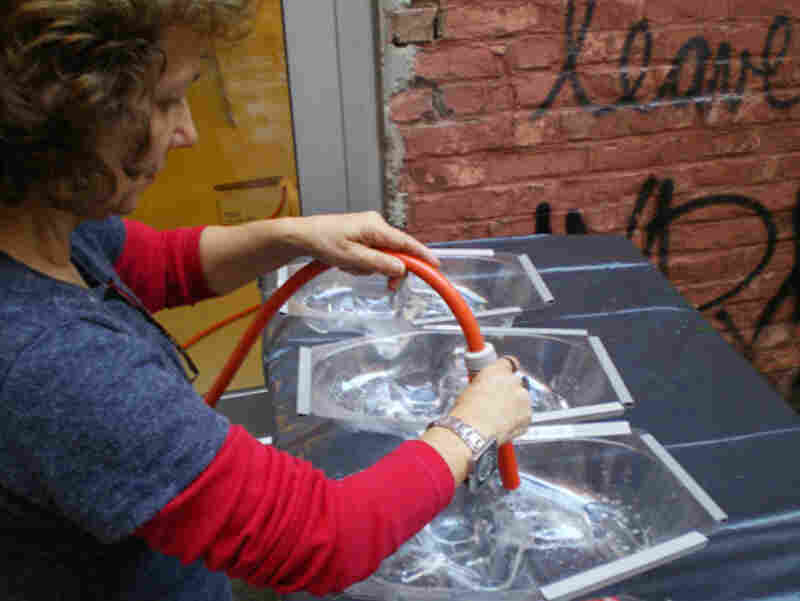 Melting Monuments Celebrate The Momentary : The Picture Show : NPR