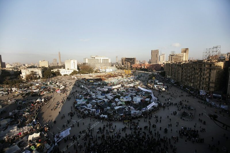 Egyptians Celebrate New Dawn In Tahrir Square : NPR