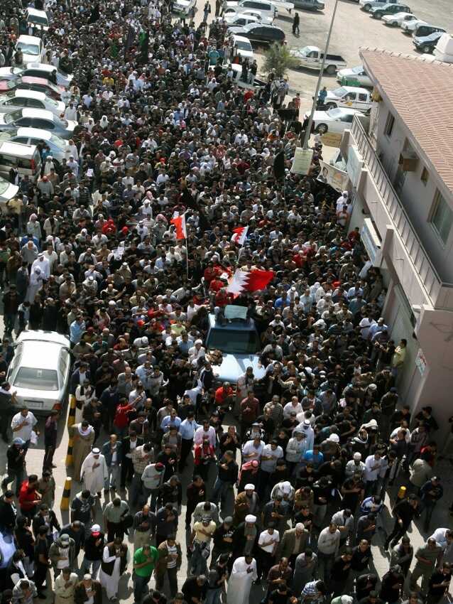 Protests Grow In Bahrain, Iran : The Two-Way : NPR