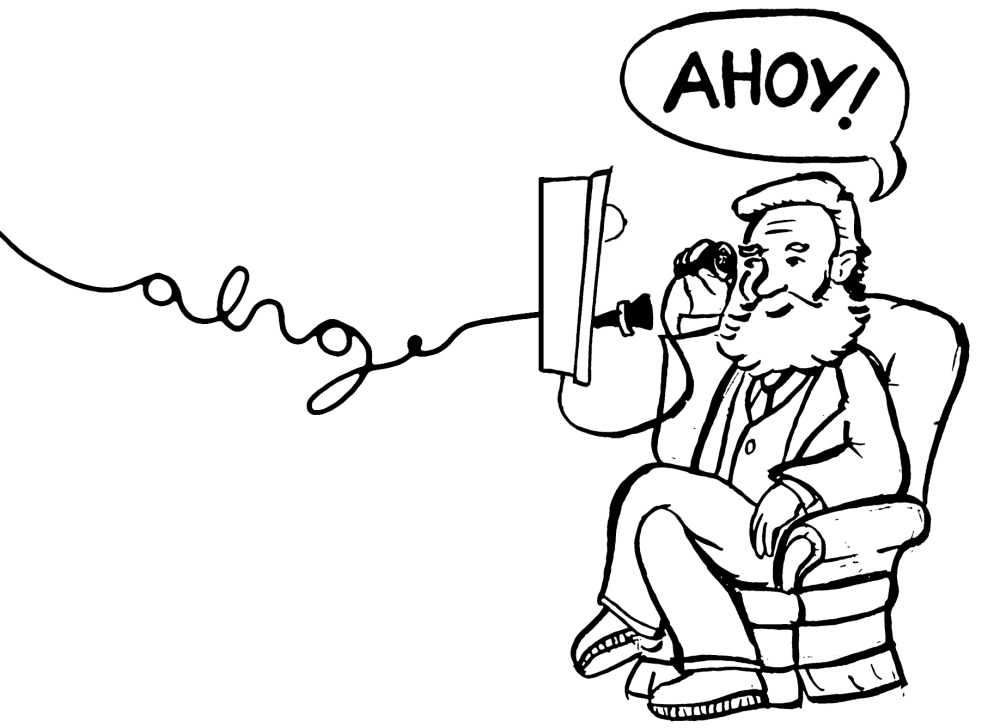 A (Shockingly) Short History Of 'Hello' : Krulwich Wonders... : NPR