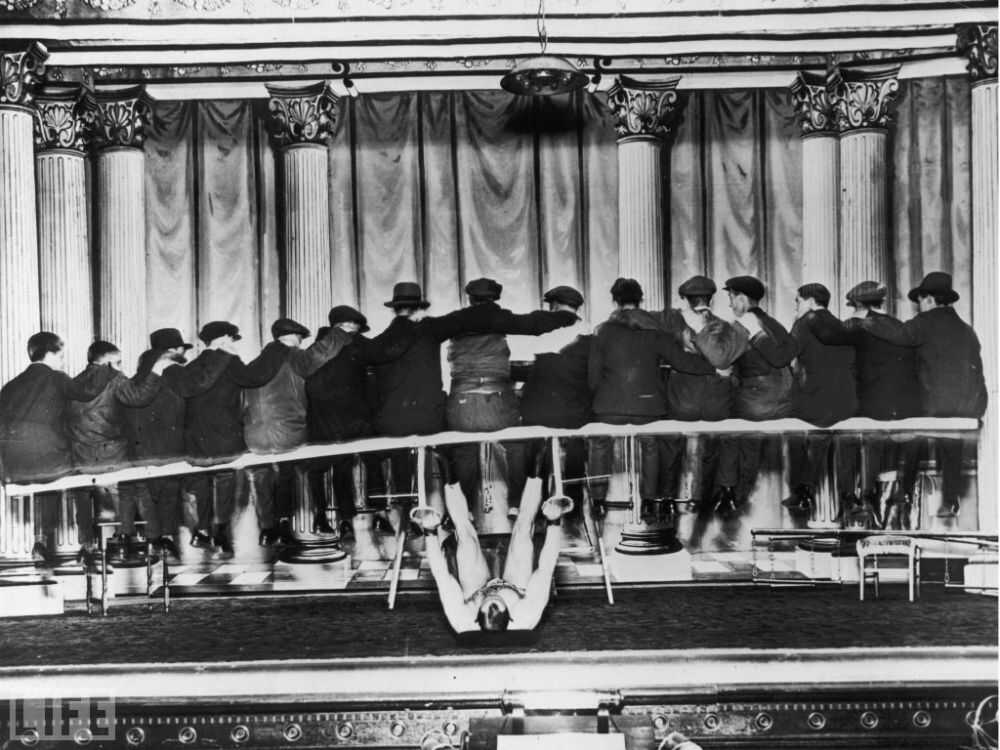 Photos Of Heavy Stuff On Top Of People : The Picture Show : NPR