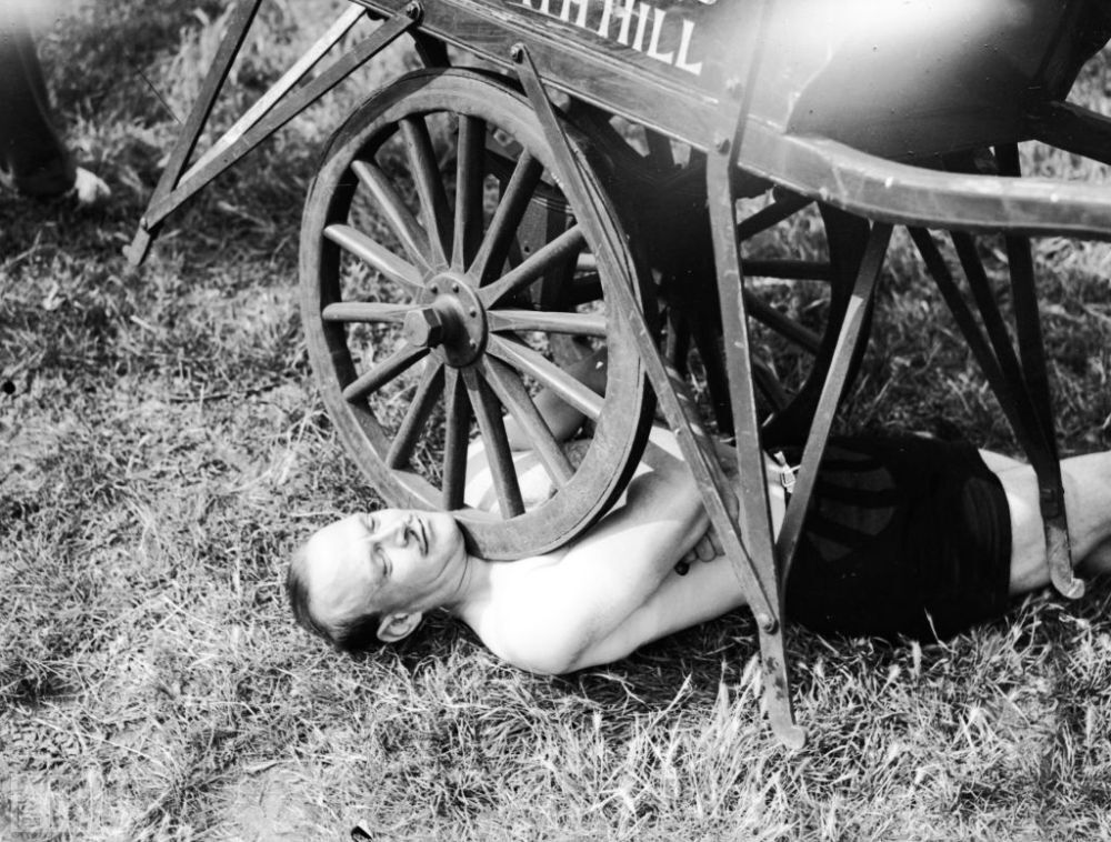 Photos Of Heavy Stuff On Top Of People : The Picture Show : NPR