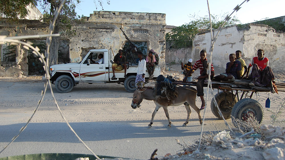 On The Front Lines Of A Battle For Mogadishu : NPR