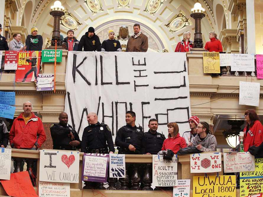 Weekly Standard: Why The Unions Really Fight : NPR