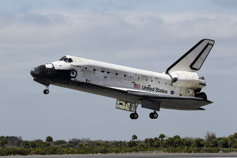 Space Shuttle Discovery Lands For Last Time : NPR