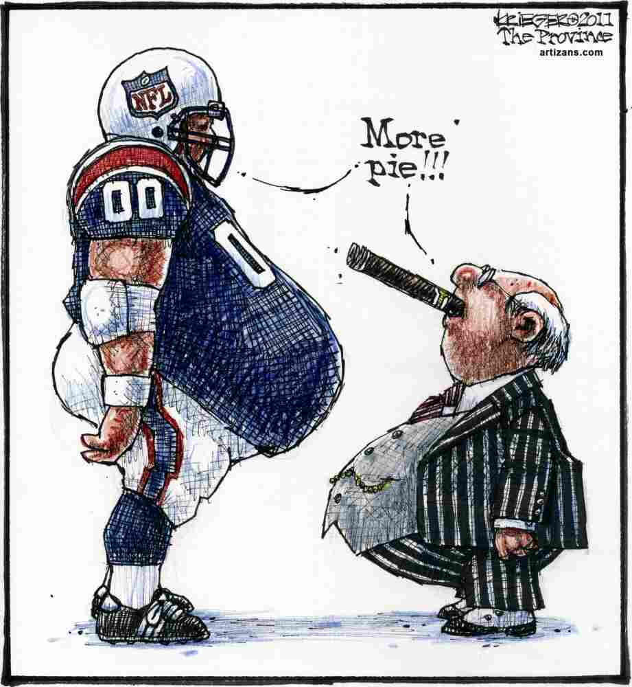 Double Take 'Toons: NFL Lockout Looming Large? : NPR