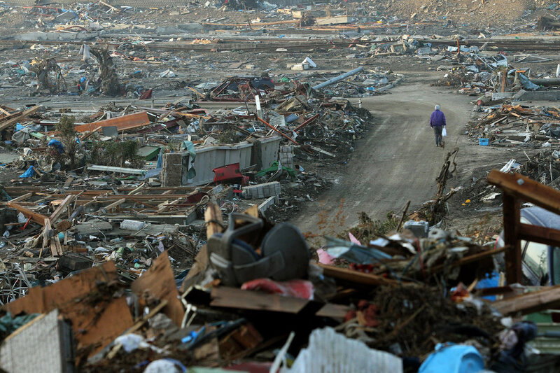 Millions Of Stricken Japanese Lack Water, Food, Heat : NPR