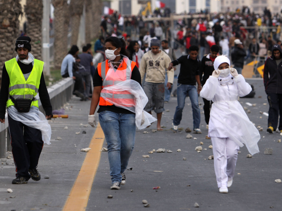 Saudis, Other Gulf Nations Send Force To Bahrain : NPR