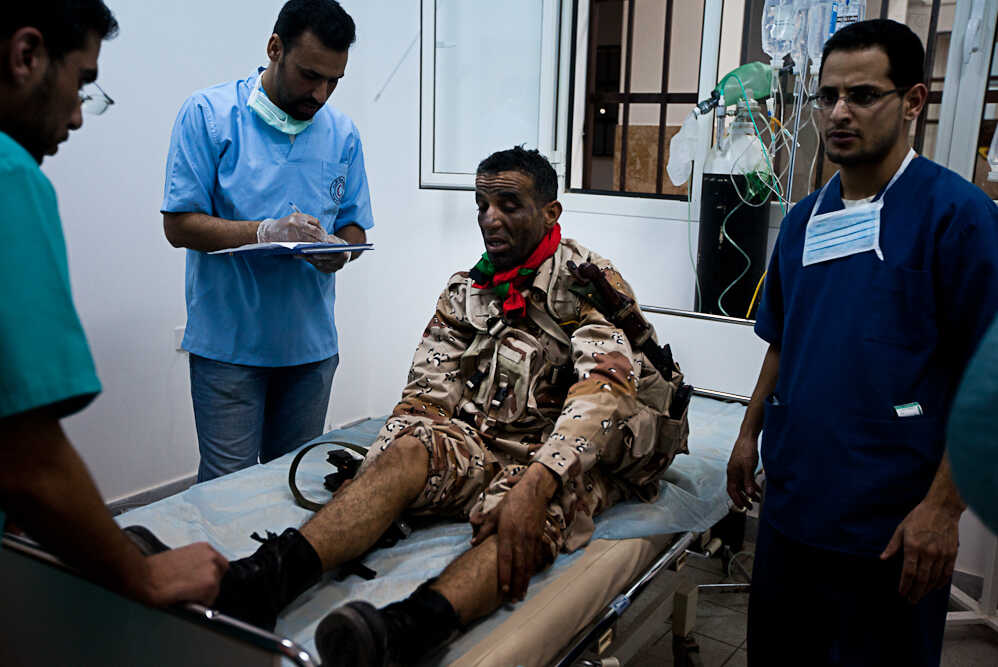 Portraits Of Libya's Relentless Rebels : The Picture Show : NPR