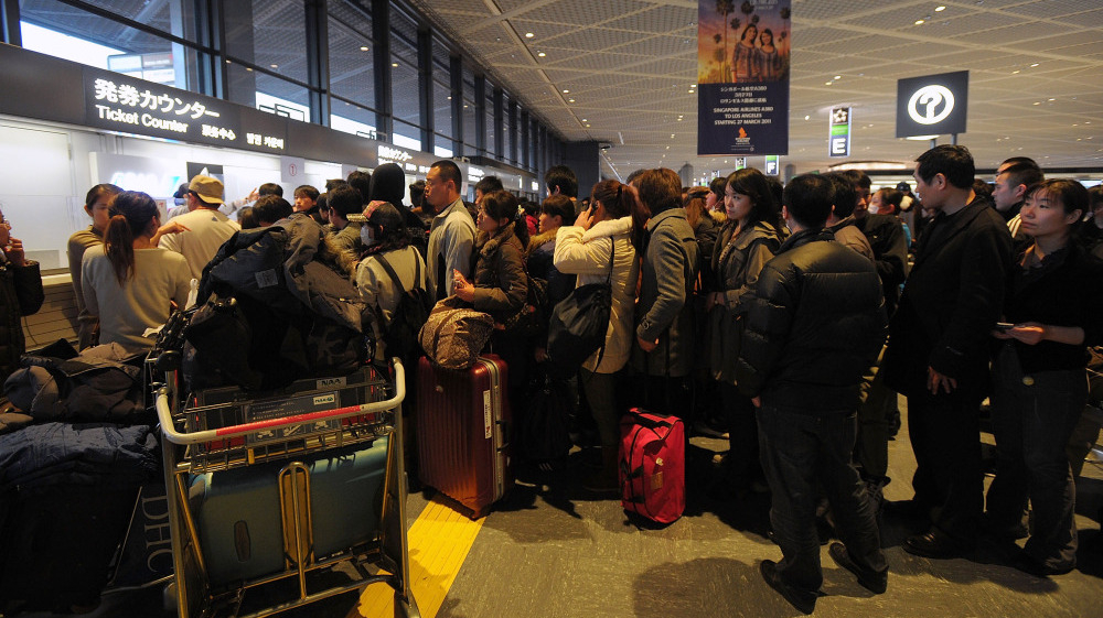 Leaving Japan: Nuclear Fears Send Americans Packing : NPR