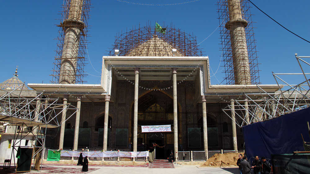 Shrine's Rebuilding Renews Iraqi Tension : NPR