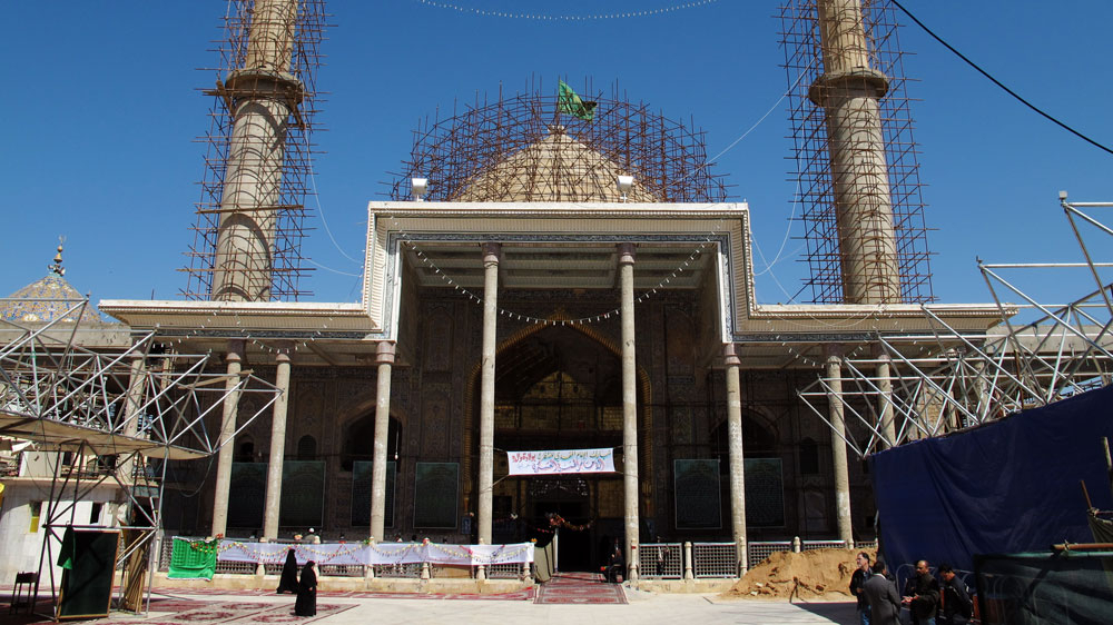 Shrine's Rebuilding Renews Iraqi Tension : NPR