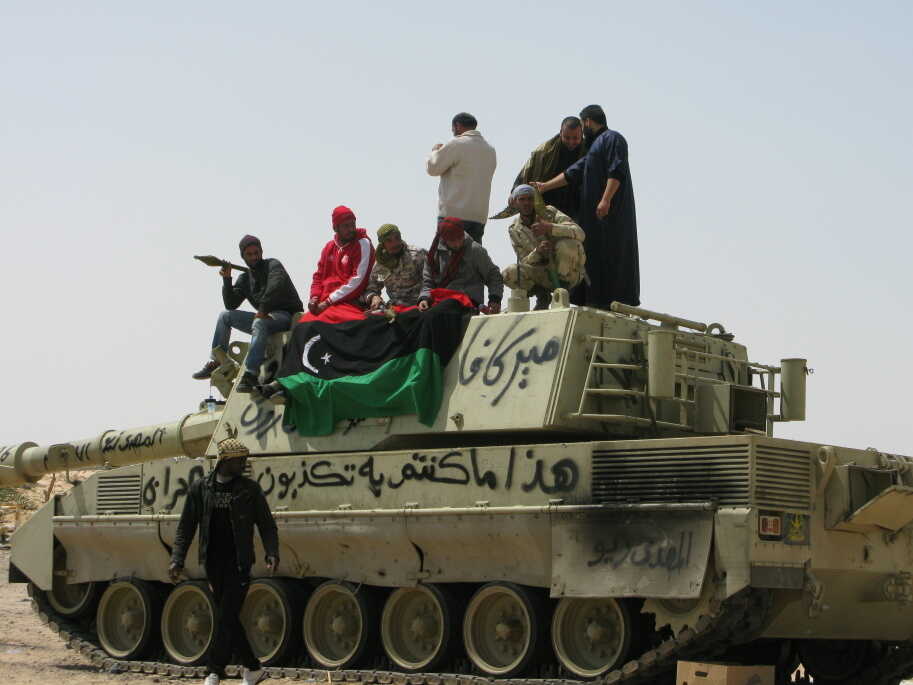 Airstrikes Help Libyan Rebels Clinch Hold On East : NPR