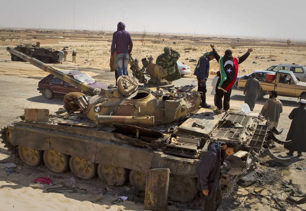 Airstrikes Help Libyan Rebels Clinch Hold On East : NPR