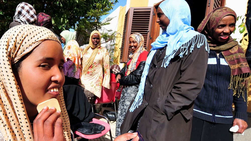 Italians Rescue Africans Fleeing 'Boiling' Libya : NPR