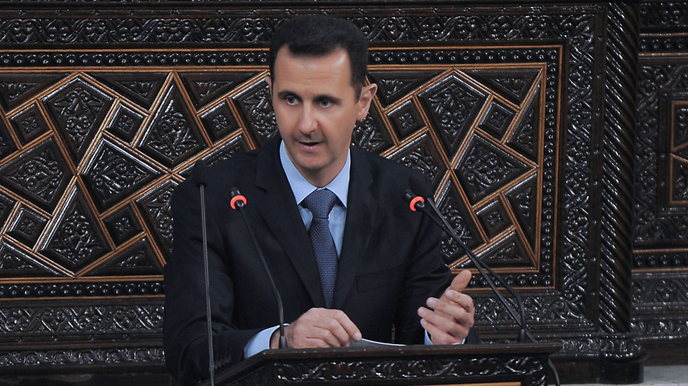 Syria's President Blames Rebel 'Conspirators' : NPR