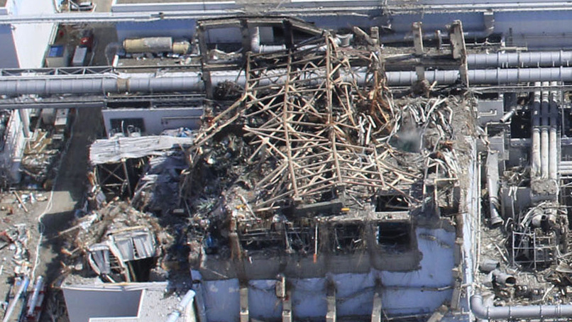 Bird's-Eye View Shows Vast Damage At Nuclear Plant : The Picture Show : NPR