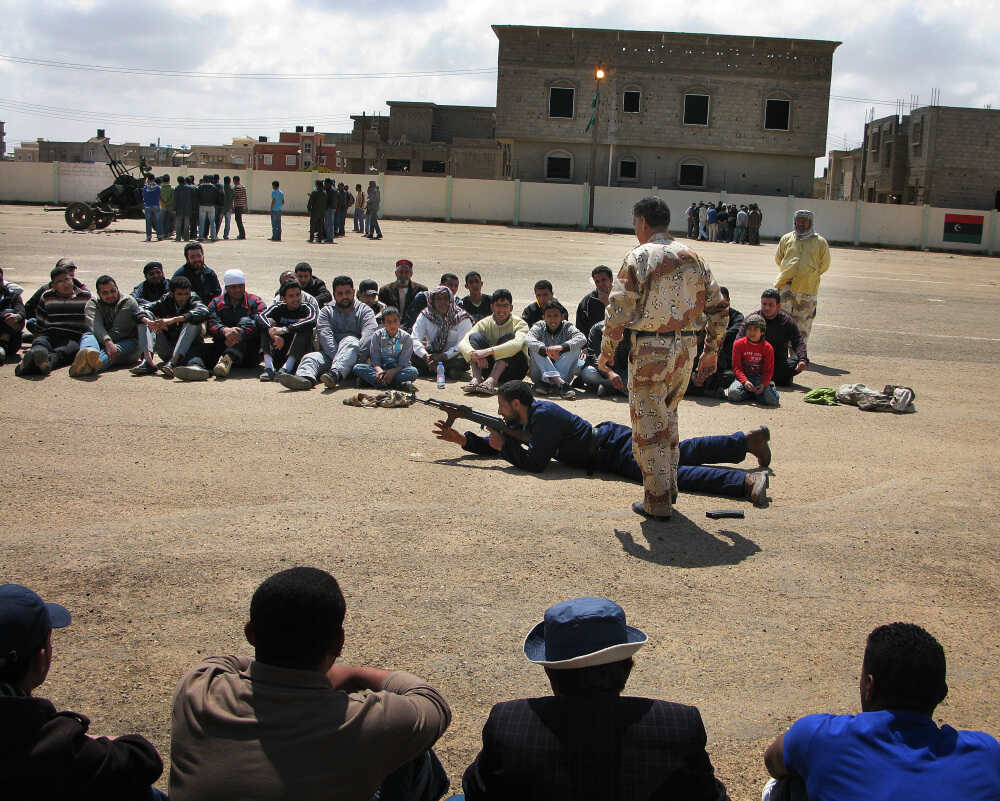 For Libyan Rebels, A Battle Against Time To Organize : NPR