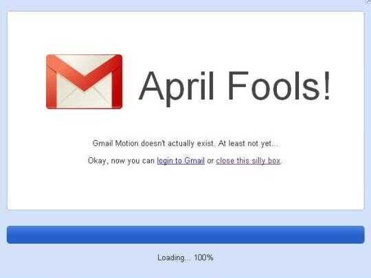 Websites Get In On April Fools' Day : Blog Of The Nation : NPR