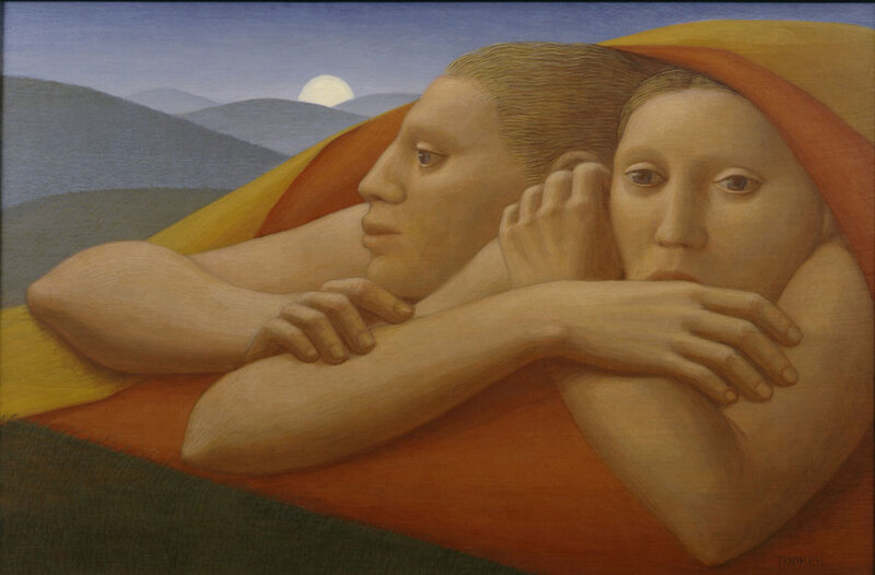The Art Of Anxiety: Painter George Tooker Dies At 90 : NPR