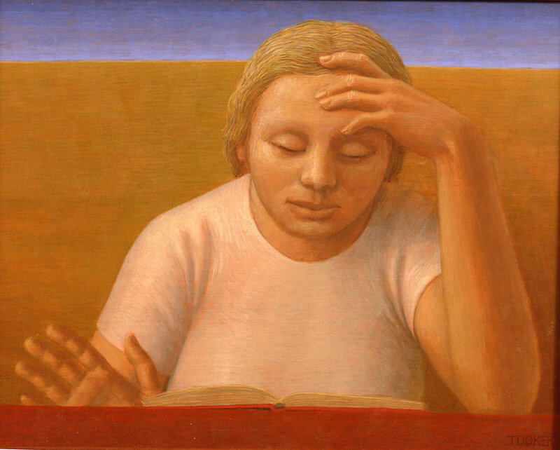 The Art Of Anxiety: Painter George Tooker Dies At 90 : NPR