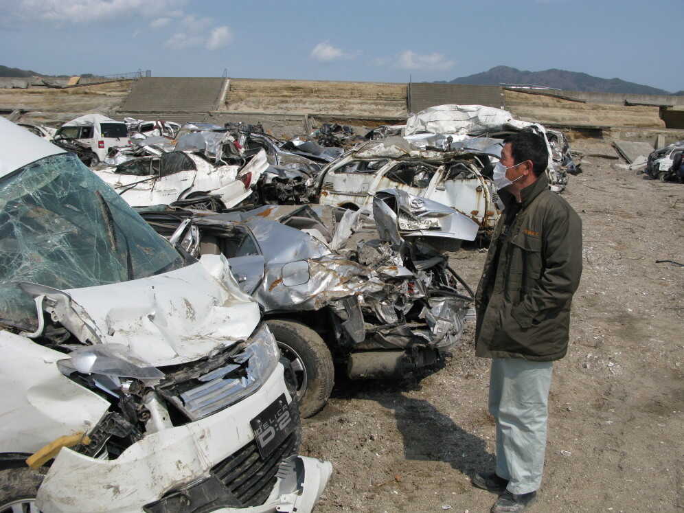 Japan's Car Owners Search In Huge 'Graveyards' : NPR